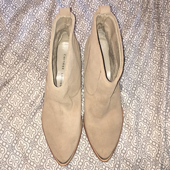 Chinese Laundry | Shoes | Tan Booties | Poshmark